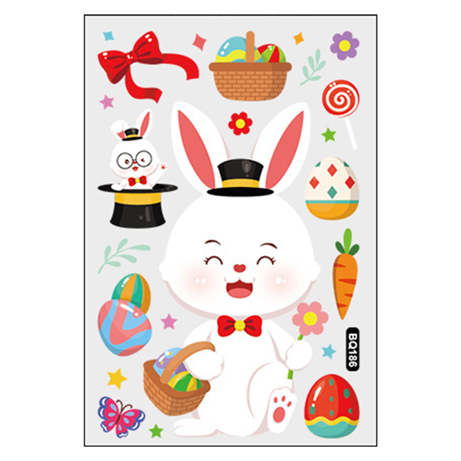 💥 Jxximdong Off Promotions! Custom Stickers Easter Window Clings Cute ...
