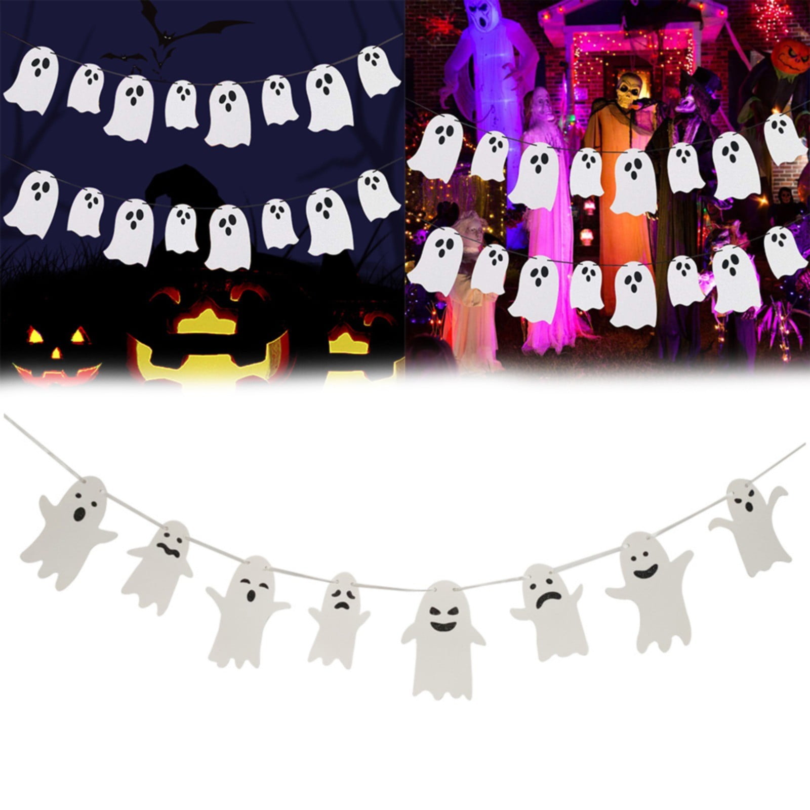 Jxximdong Party Flag Balloon Set Halloween Horror Party Decorations ...