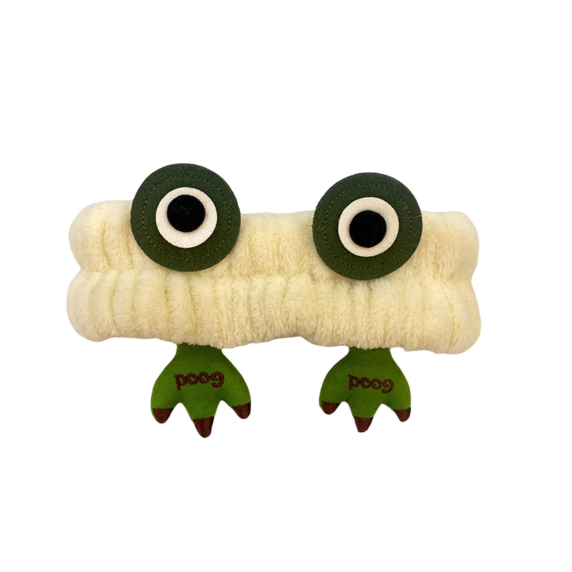 Jxzom Cartoon Frog/Dinosaur Soft Headband for Washing Face Furry Facial ...