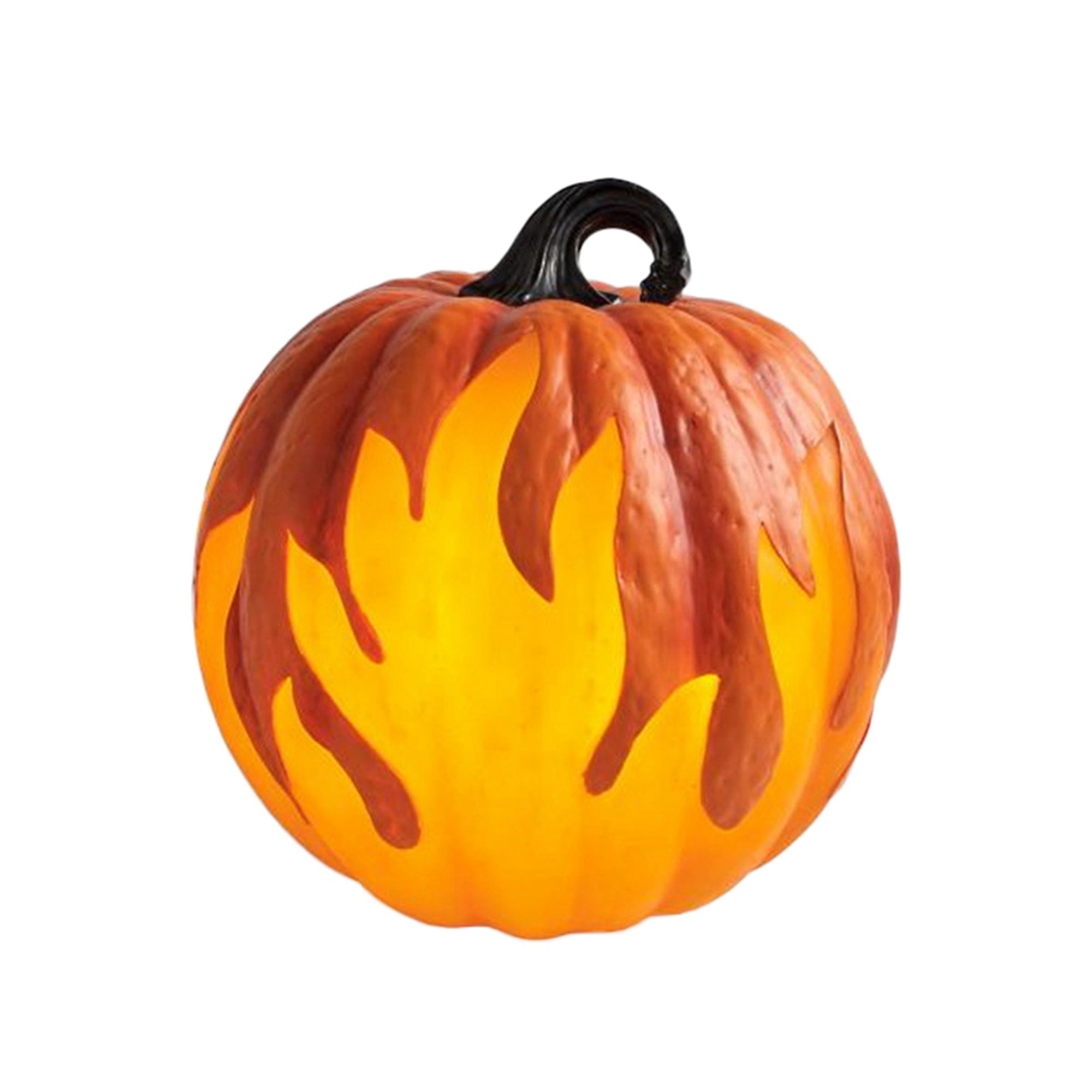 Jxzom Halloween Pumpkin Lights Battery Operated Flame Pumpkin ...