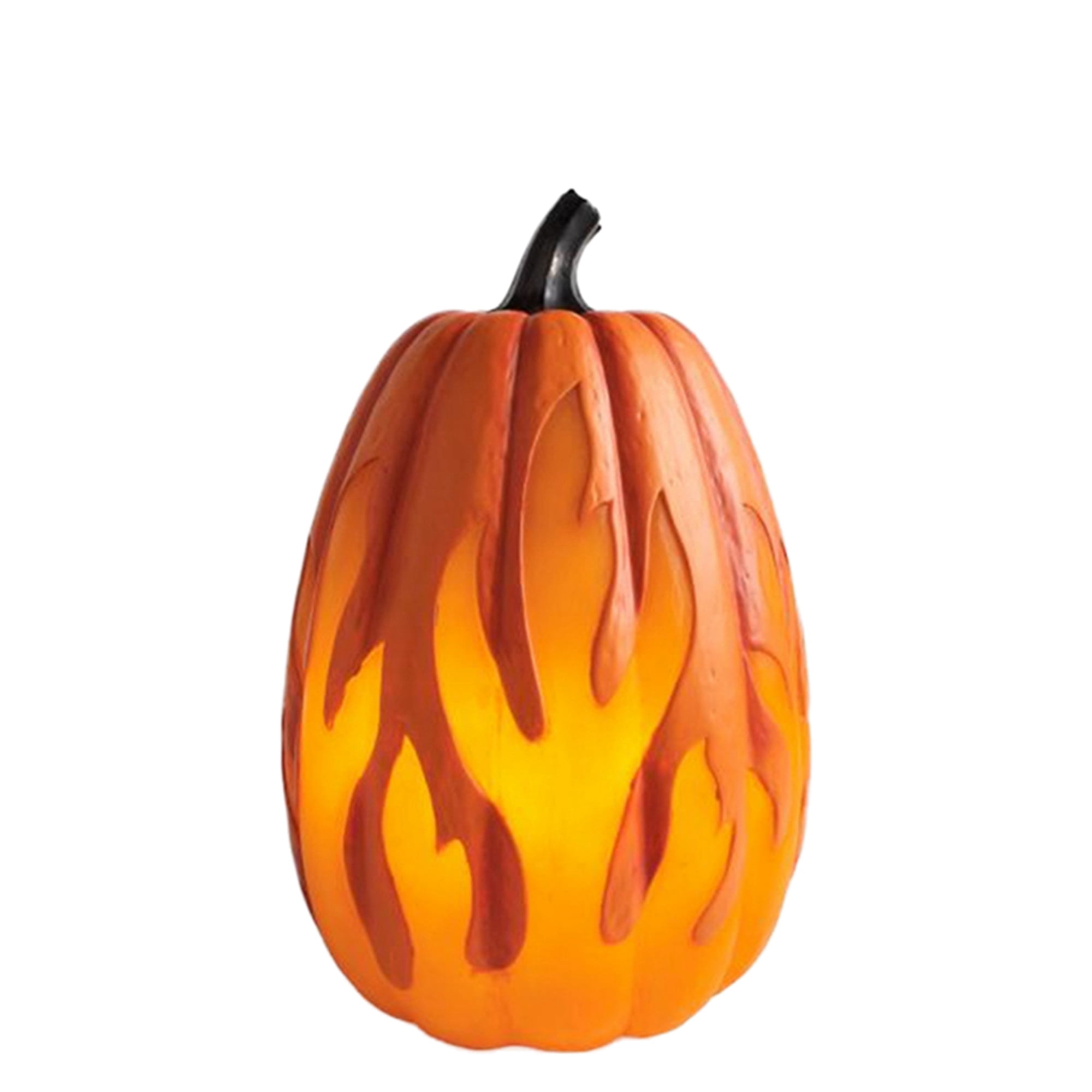 Jxzom Halloween Pumpkin Lights Battery Operated Flame Pumpkin ...