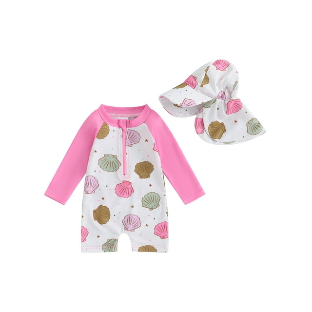 Jxzom Toddler Baby Boy Rash Guard Swimsuit Rompers 0 3 6 12 Months 2T ...