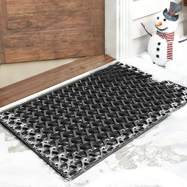 Jy Boutique Outdoor Mat,Drainage and Mud Scraping,Non Slip Entryway ...