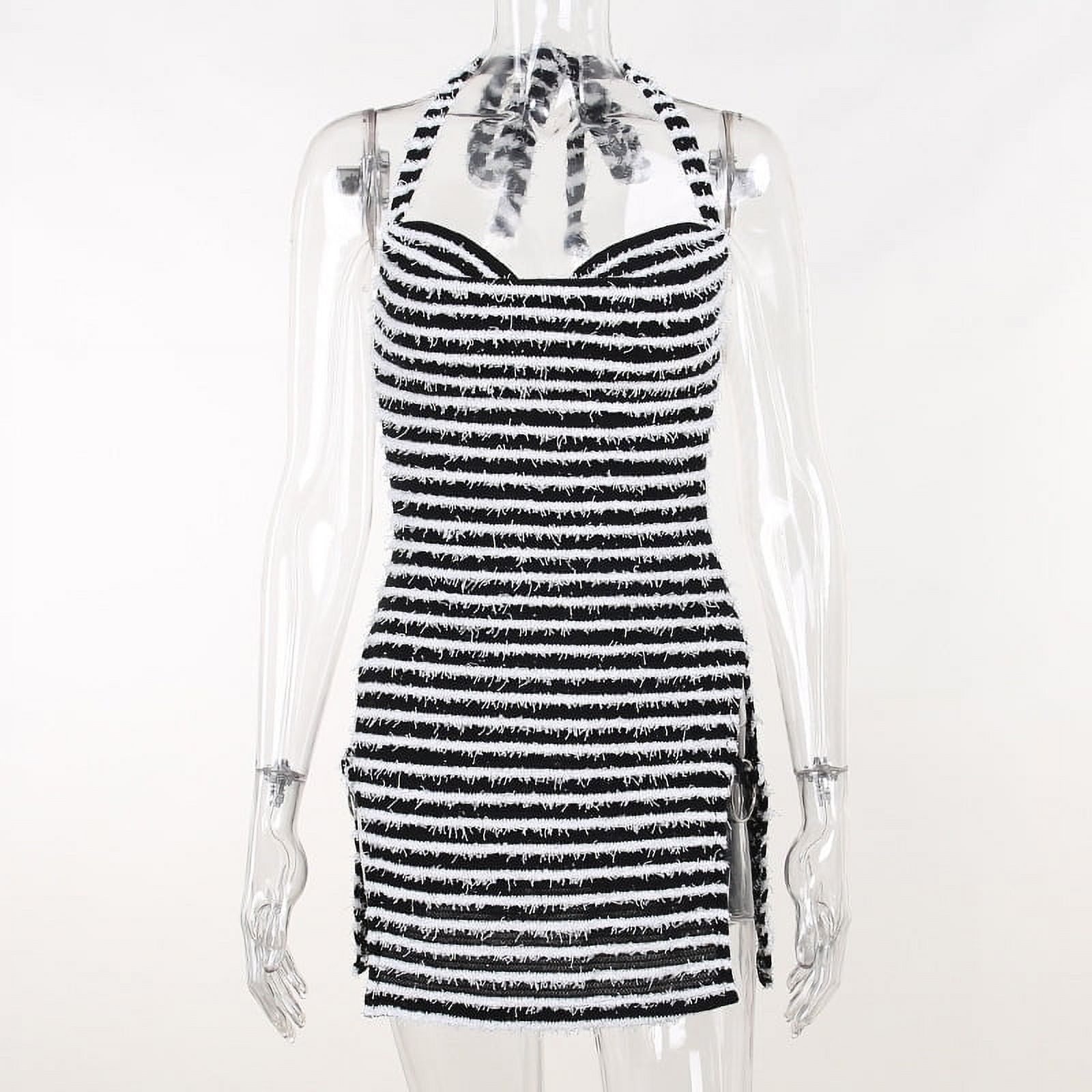 Jy23150 Summer Hipster Hot Girl Sexy Slim-Fit Slit Hip-Wrapped Halter ...