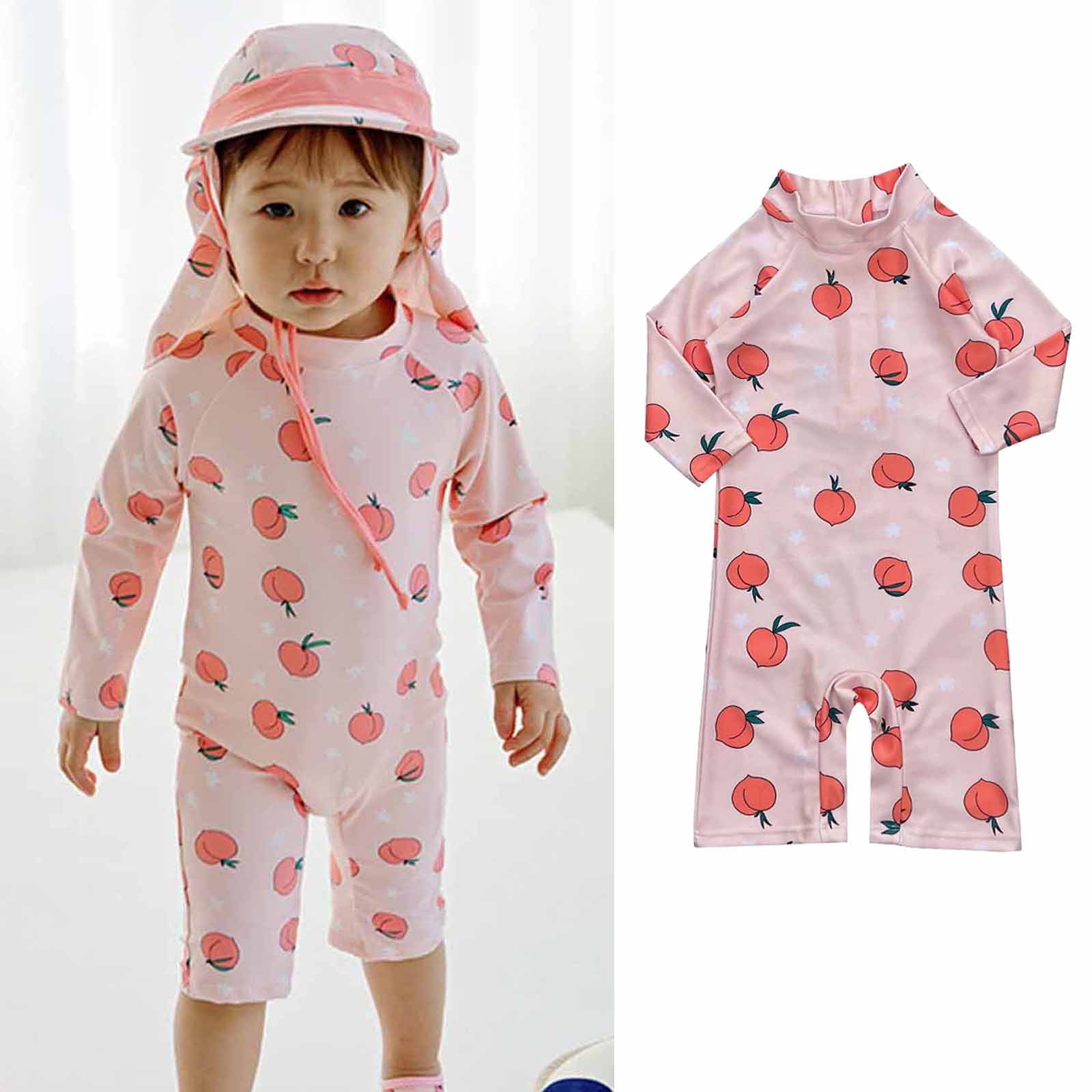 Jyeity High Cut One Piece Swimsuit V-Neck Toddler One Piece Swimsuit ...