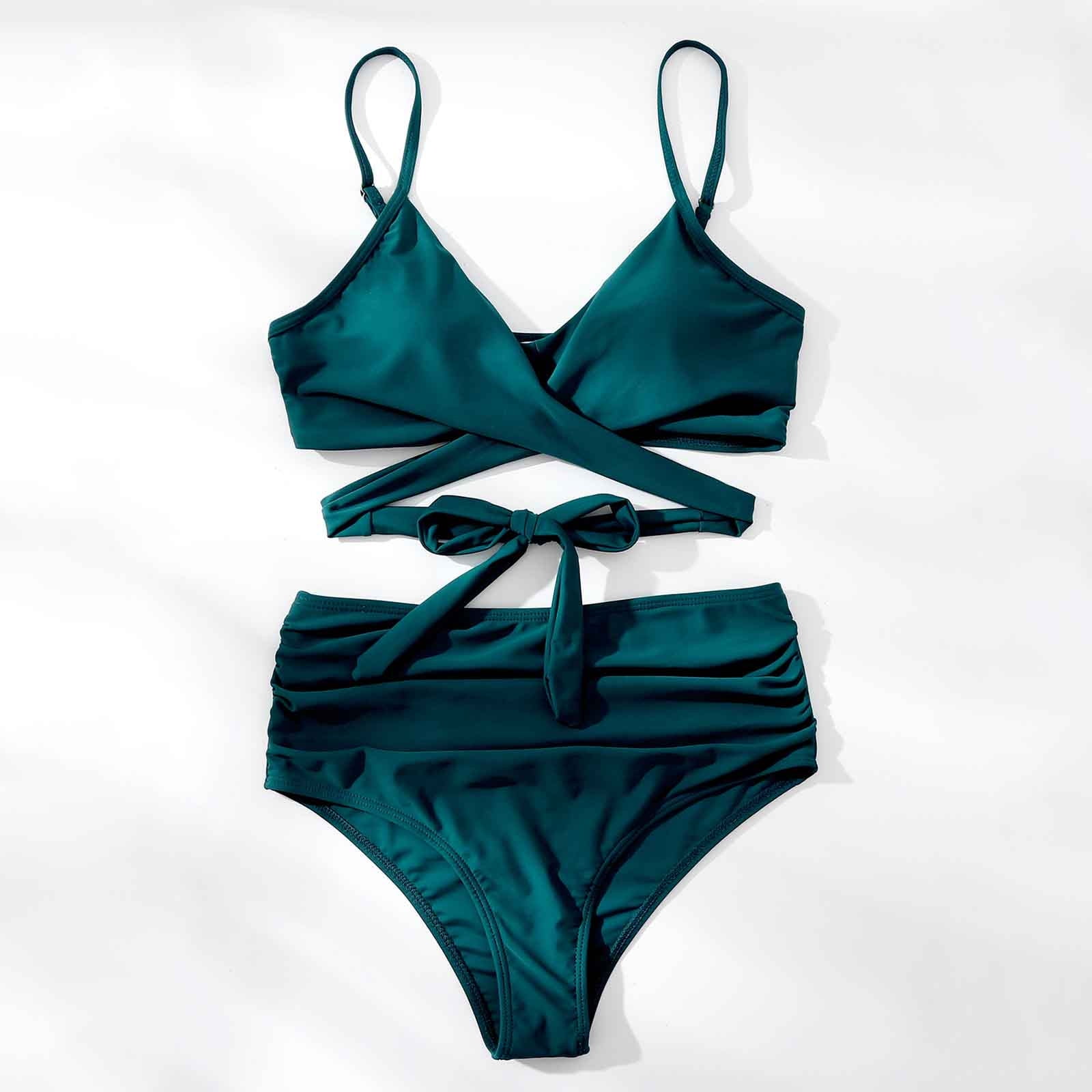 Jyeity Womens One Piece Swimsuits Deep V Neck Women Swimwear Long