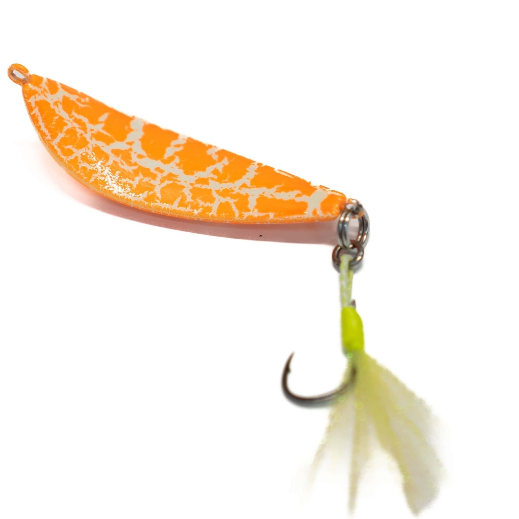 Jyg Pro MYCRO Jygs - Pompano jigs Orange Crackle, 3,8oz - Walmart.com