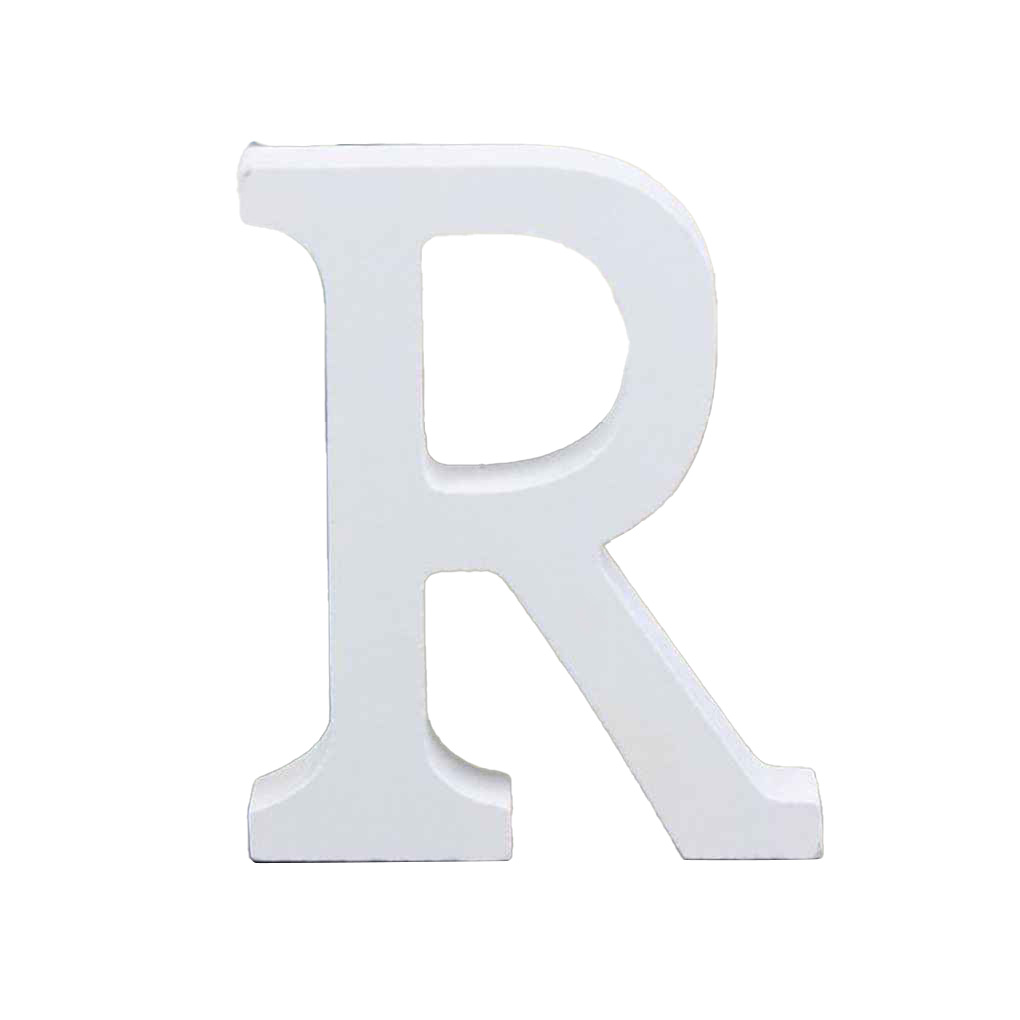 Jygee 26 Large Wooden Letters Alphabet White Wooden Letter Wall Hanging ...