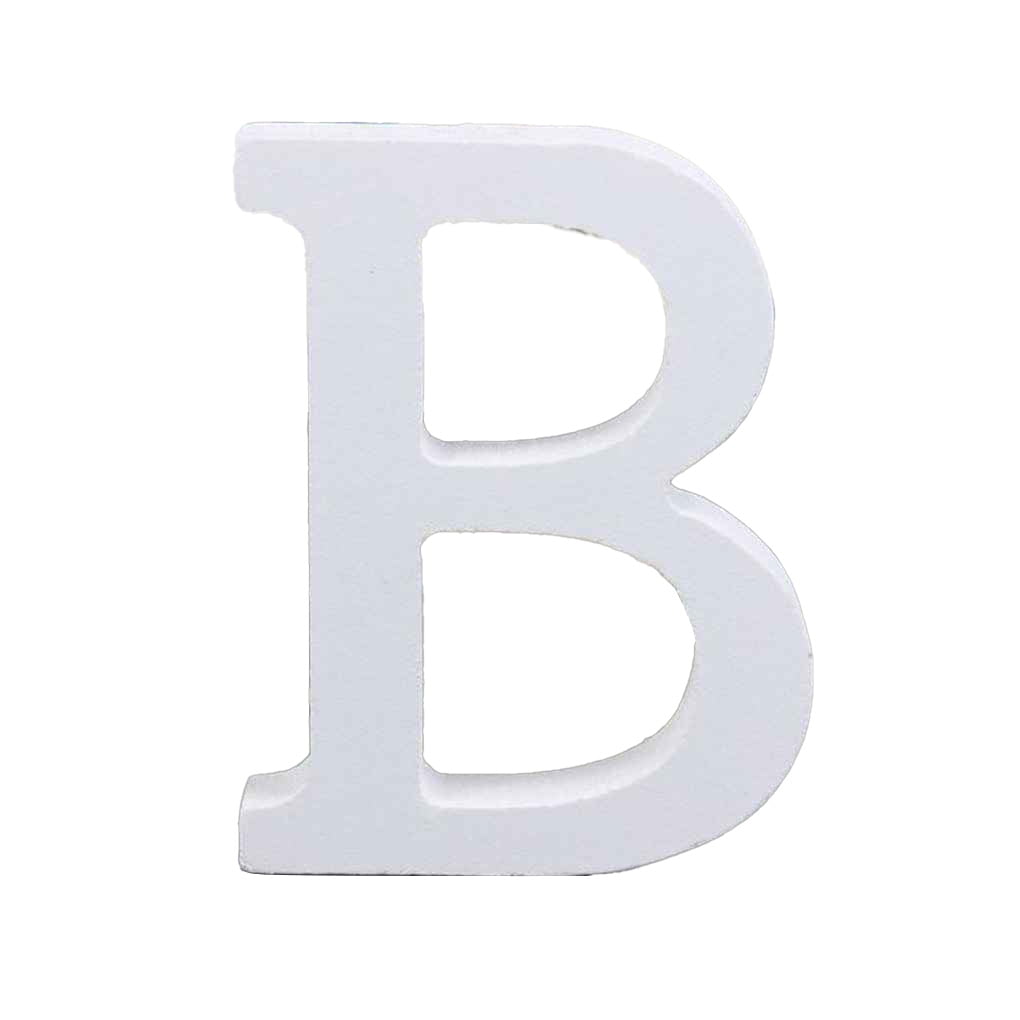 Jygee 26 Large Wooden Letters Alphabet White Wooden Letter Wall Hanging ...