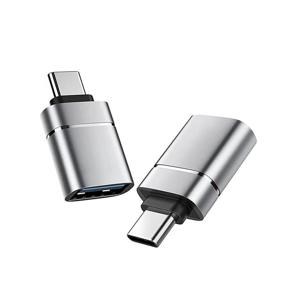 Jygee 2Pcs Type-C Converter Adapter Micro Smartphones Computer USB Disk ...