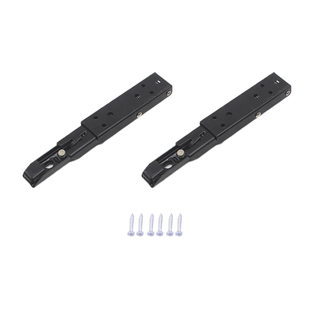 Jygee 2pcs Tri-fold Folding Shelf Bracket Wall Mount Spring Loaded ...