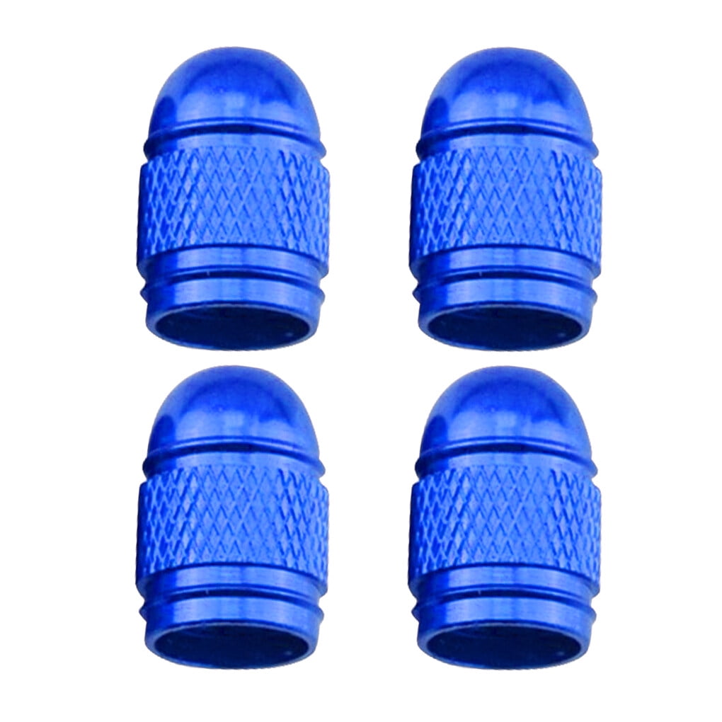Jygee 4 Pcs/set Car Tire Valve Stem Wheel Air Valve Aluminum Dust Cap ...