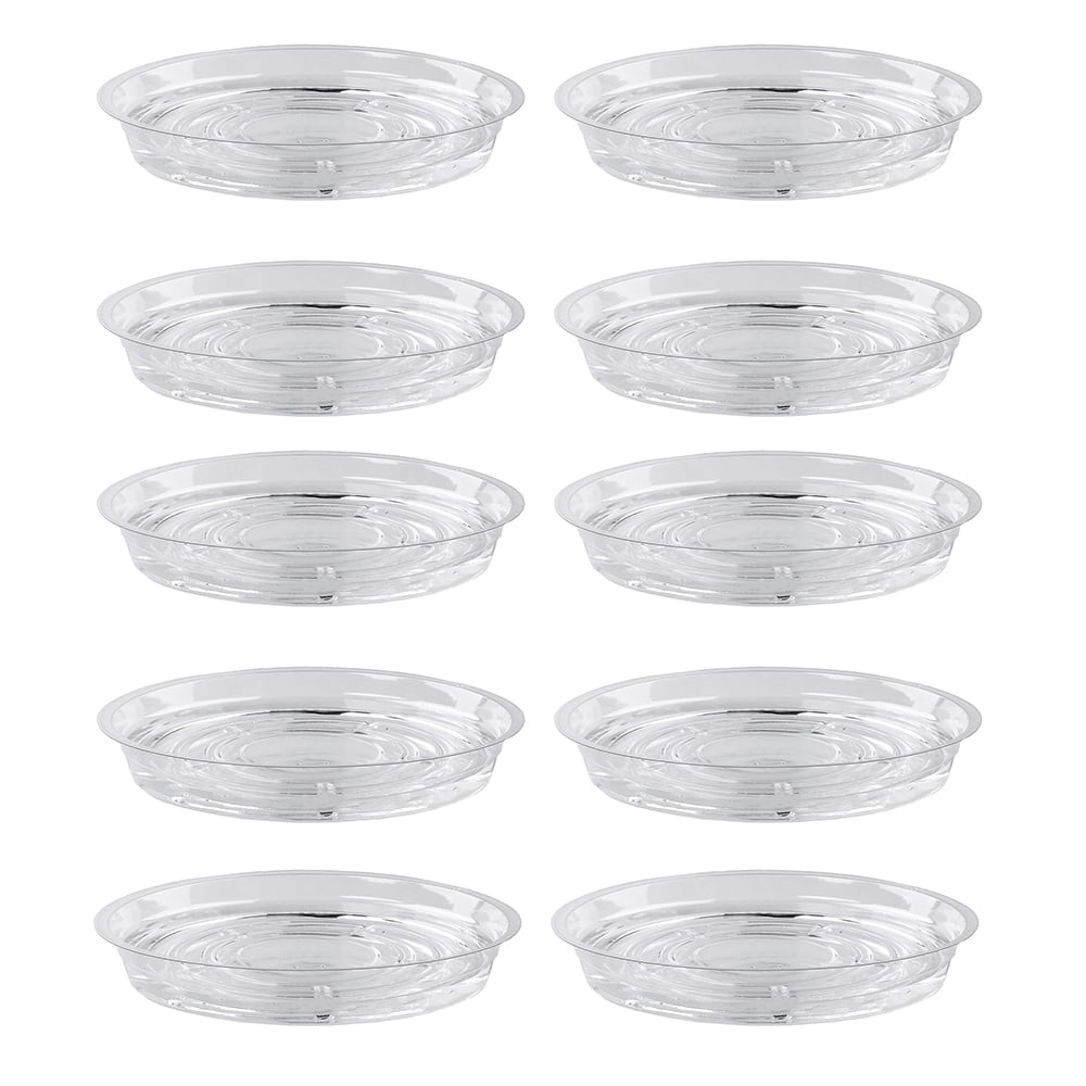 Jygee Plastic Saucer Base Round Plant Flower Pot Plate Water Drip Tray ...