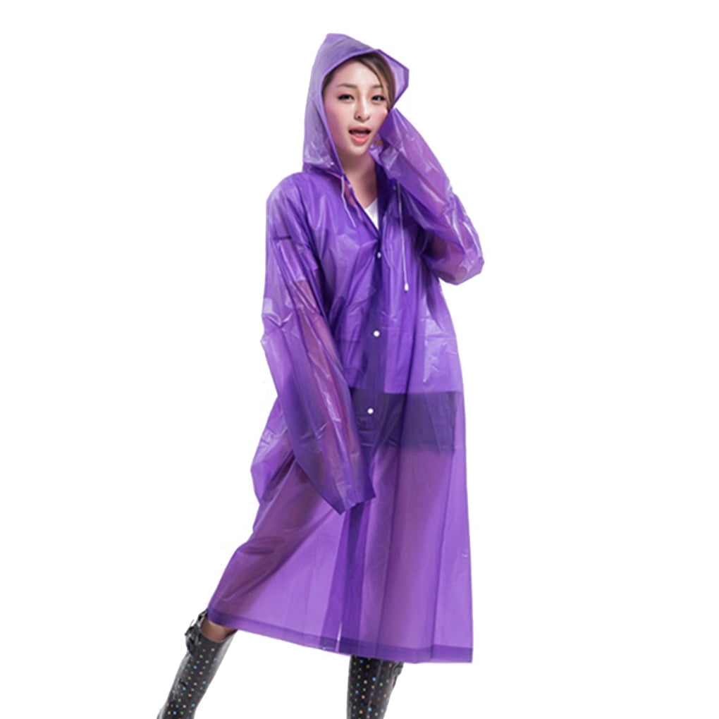 Jygee Portable Reusable Men Women Emergency Waterproof raincoat Hiking ...