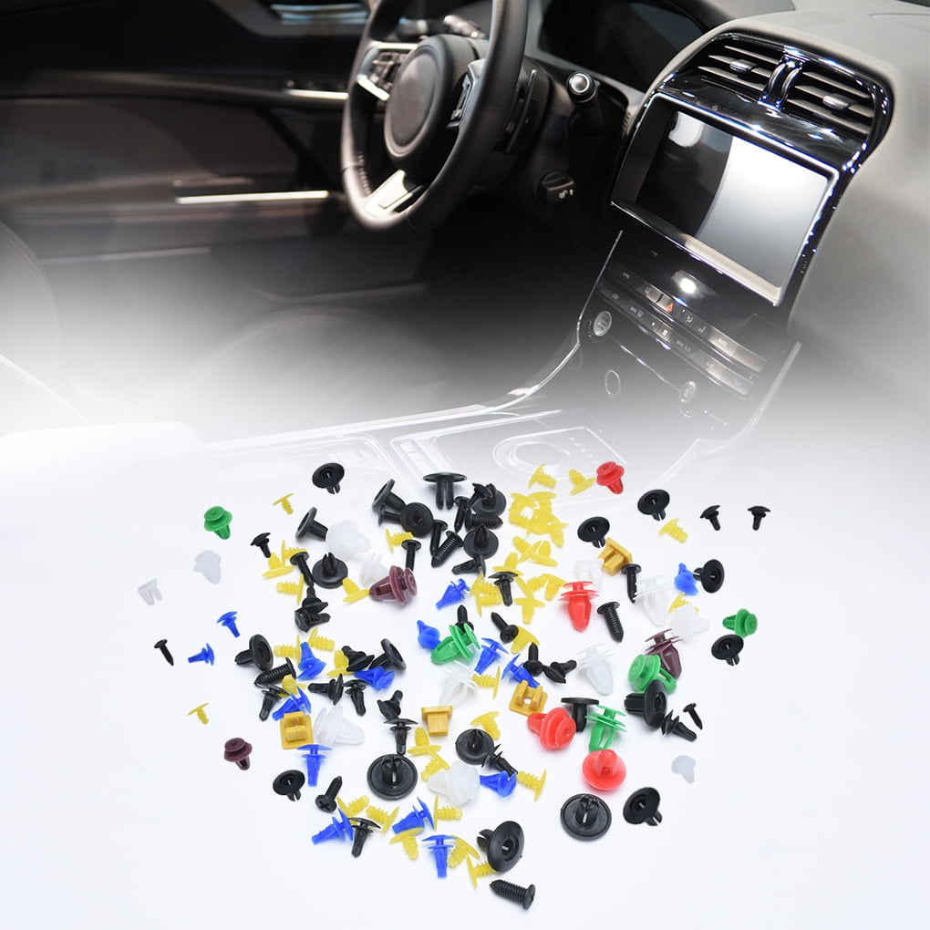 Jygee Push Pins Universal Plastic Fastener for Car Fender Bumper ...
