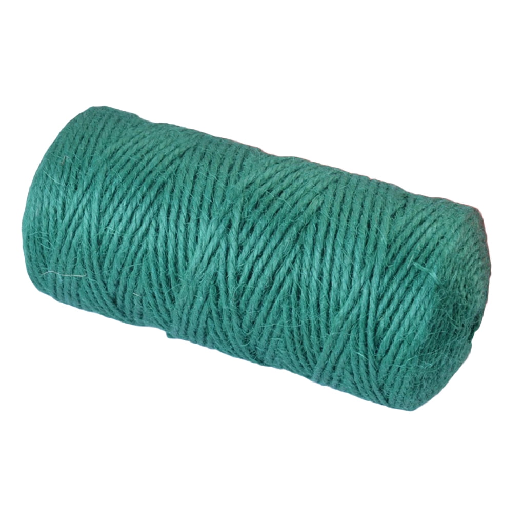 Jygee Rope Colorful Natural Jute Twine String Roll Cord for DIY Art ...