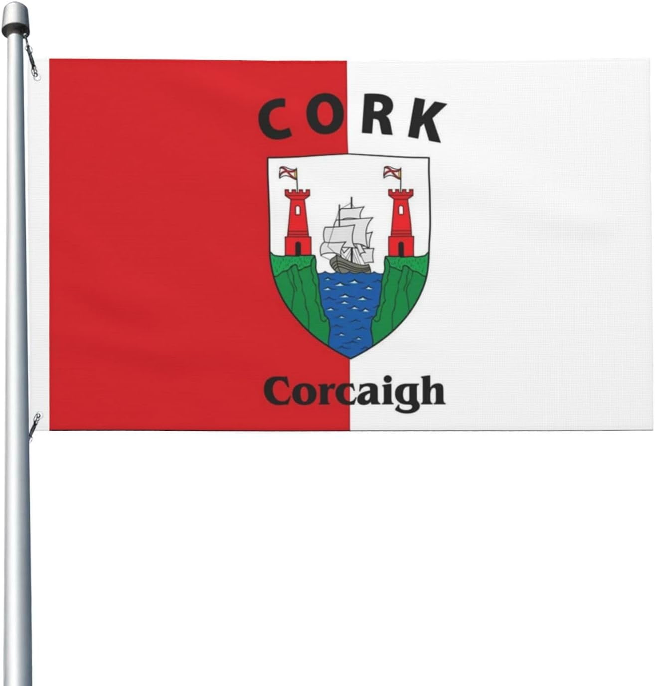 Jyiu Cork Ireland County Flag Flag 3x5 Ft Outdoor Decoration Banner ...