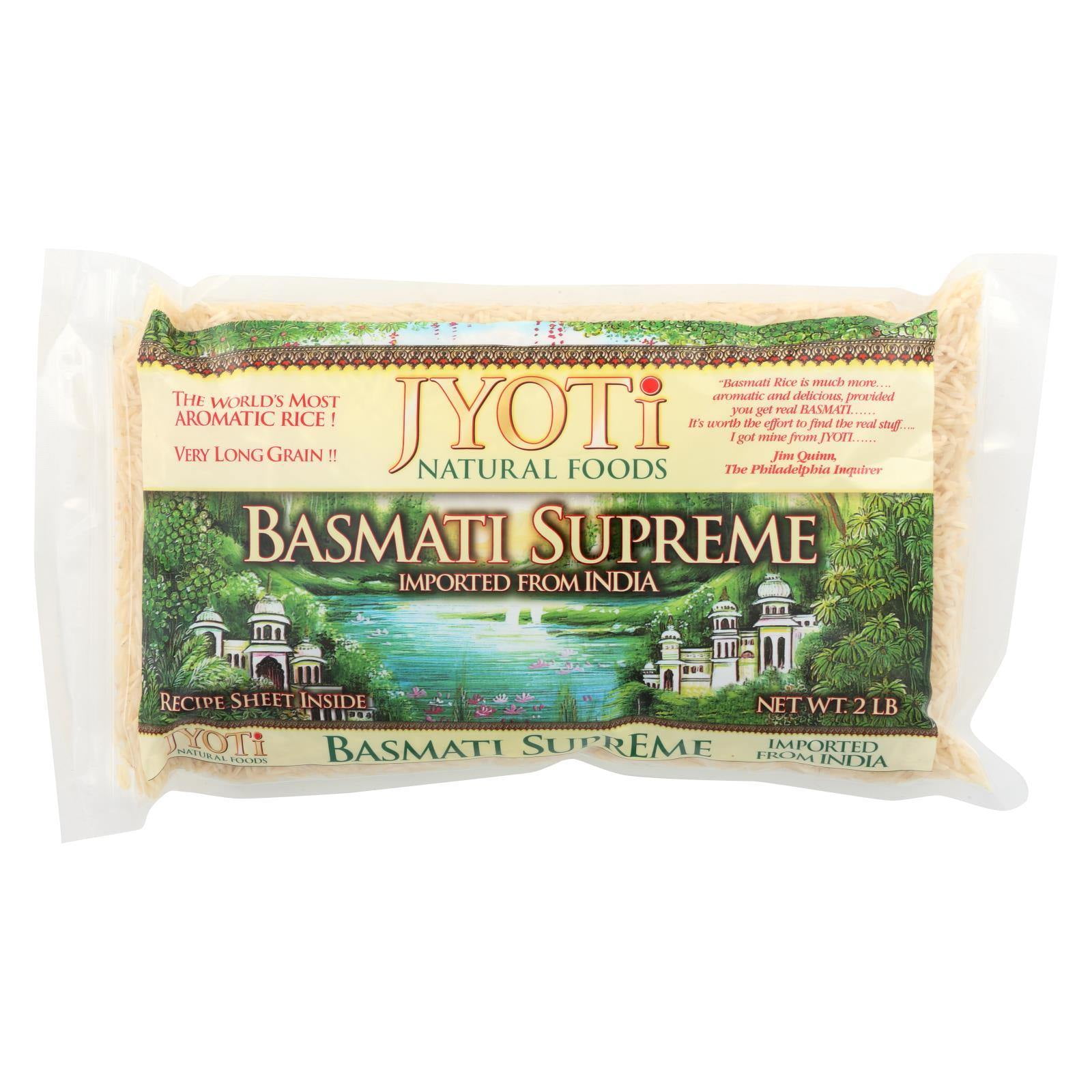 Jyoti Basmati Supreme Rice, 32 Oz - Walmart.com