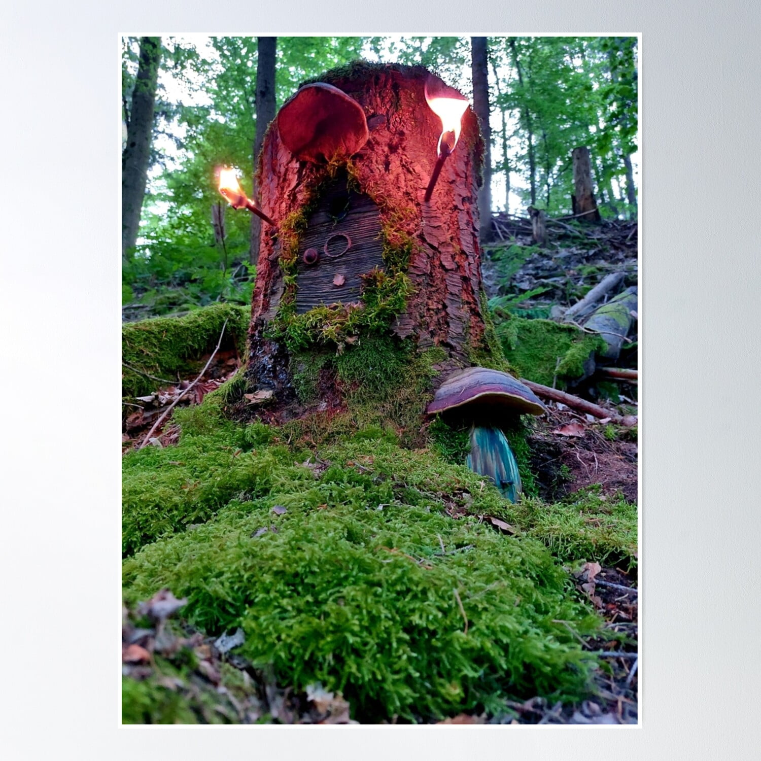 Jysbryn! Gate Of The Elves Poster Wall Art, Modern Wall Decor, 12x18 ...