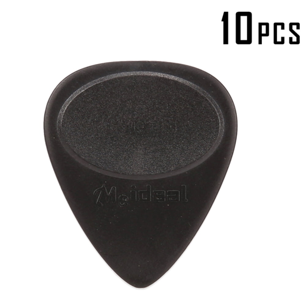 Jzenzero 10-Pcs Felt Electric Guitar Picks 0.7mm Thickness w/Easy Grip ...
