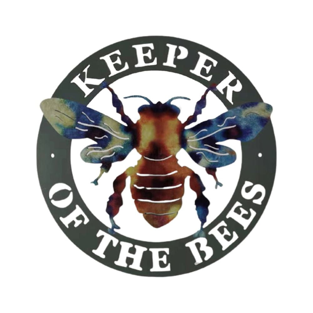 Jzenzero Metal Bee Plate Decor First-Class Manufacturing Process For ...