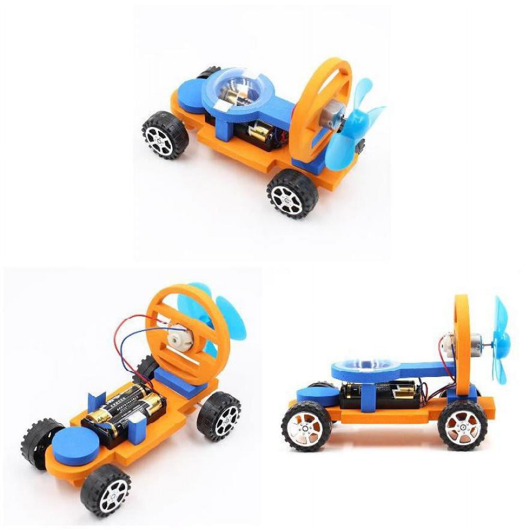 Jzenzero Propeller Car Assemble Toy Kit DIY Kids Physics Science ...