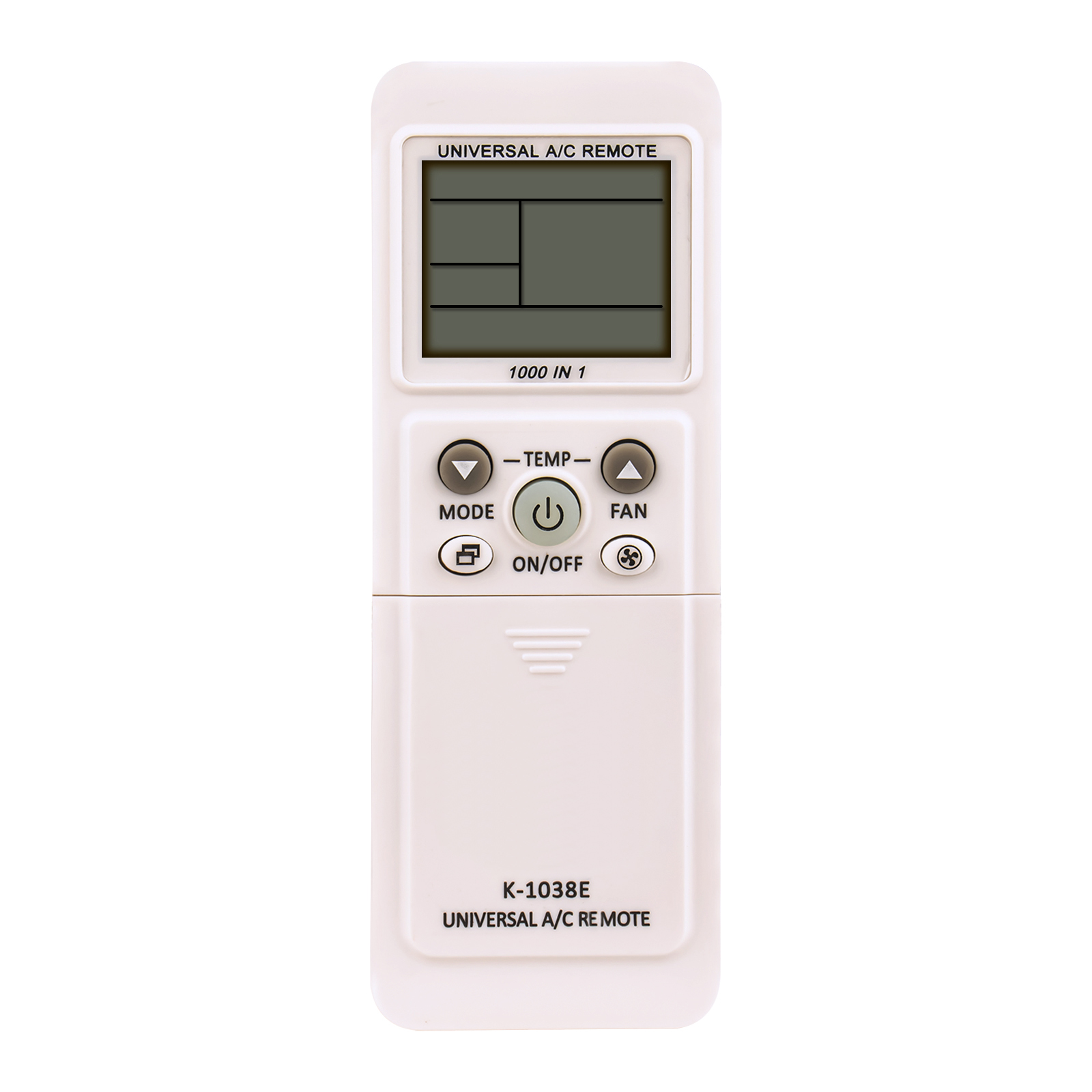 K-1038E Universal Replace Remote fit for 1000 in 1 Controller AC Air ...