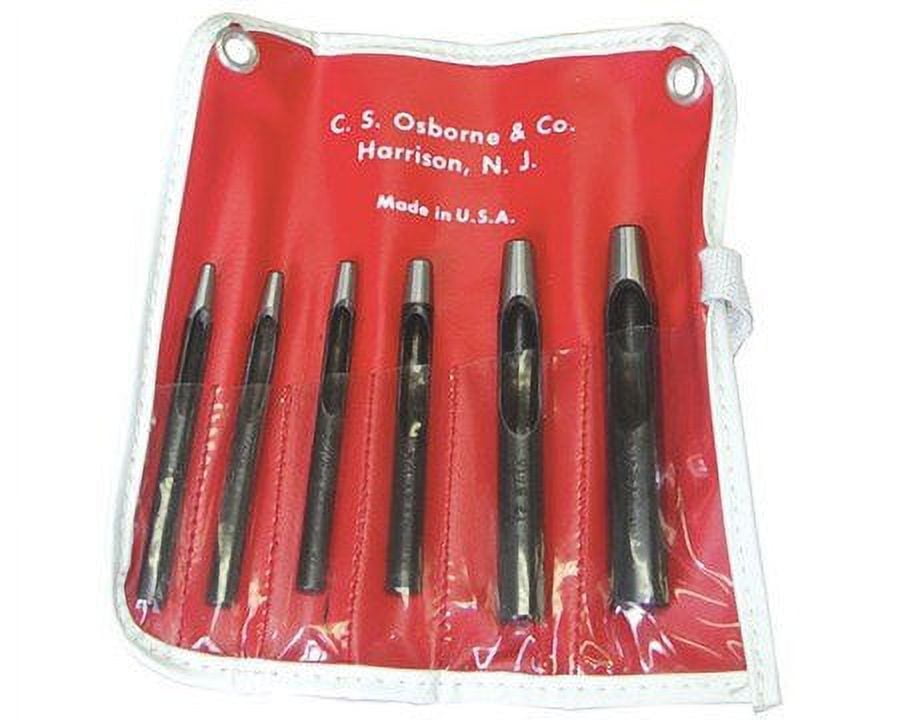 K-245, 6 Hole Punch Set by C.S. Osborne - Walmart.com