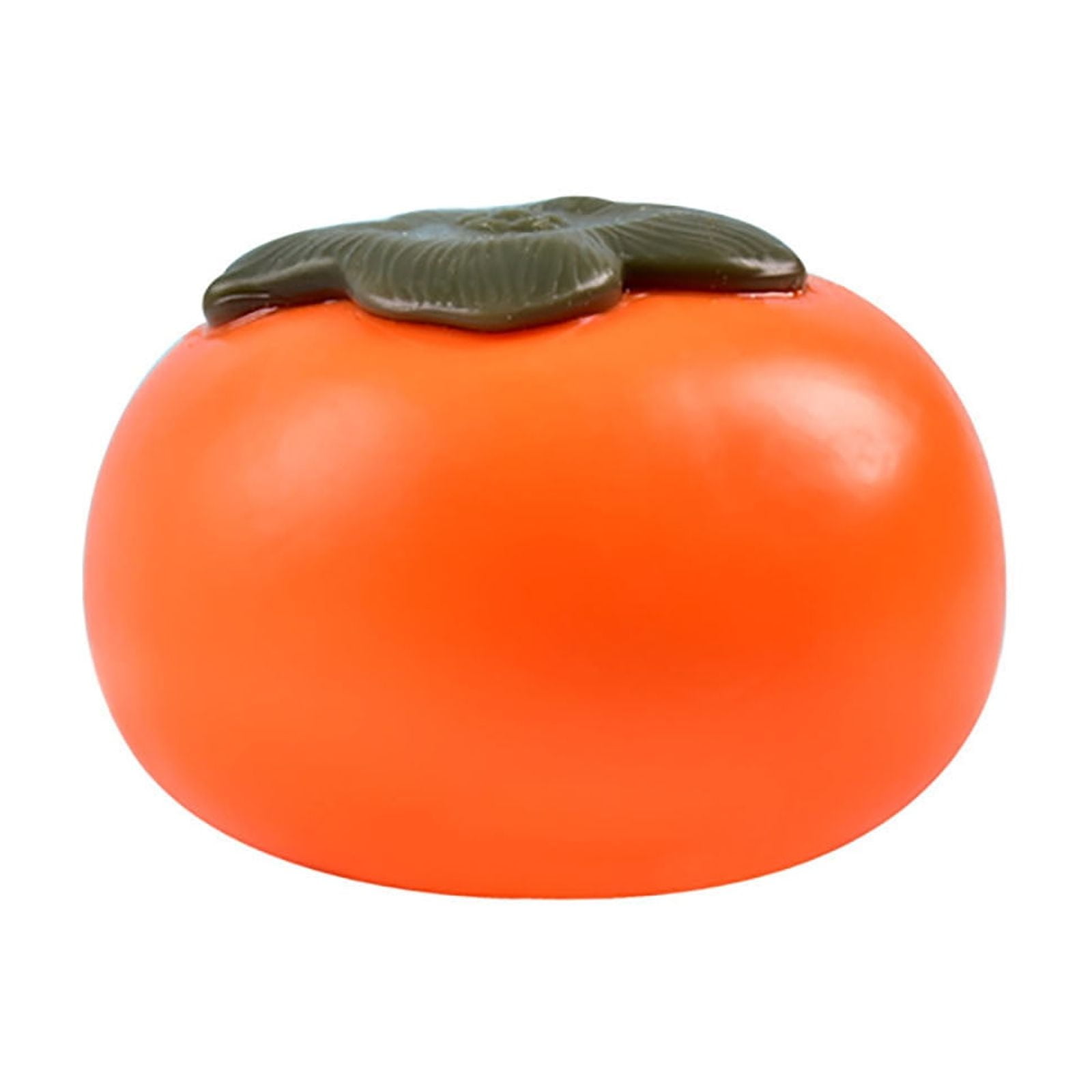 K-273 Persimmon Simulation Fruit Pinch Stress Relief Toy Squeeze Fidget ...