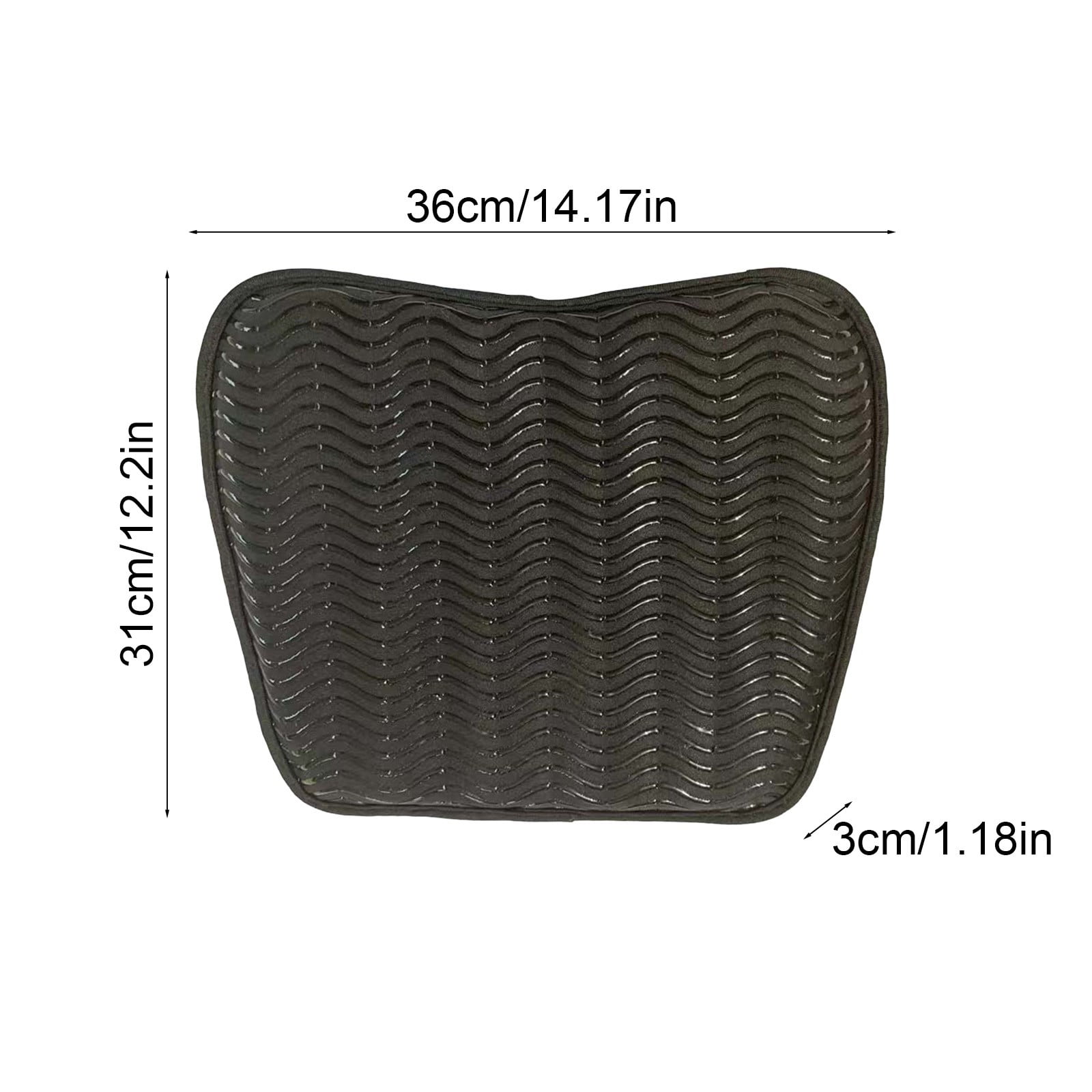 K-330 Kayak Seat Cushion Non Slip Silicone Comfortable Sponge Filled ...