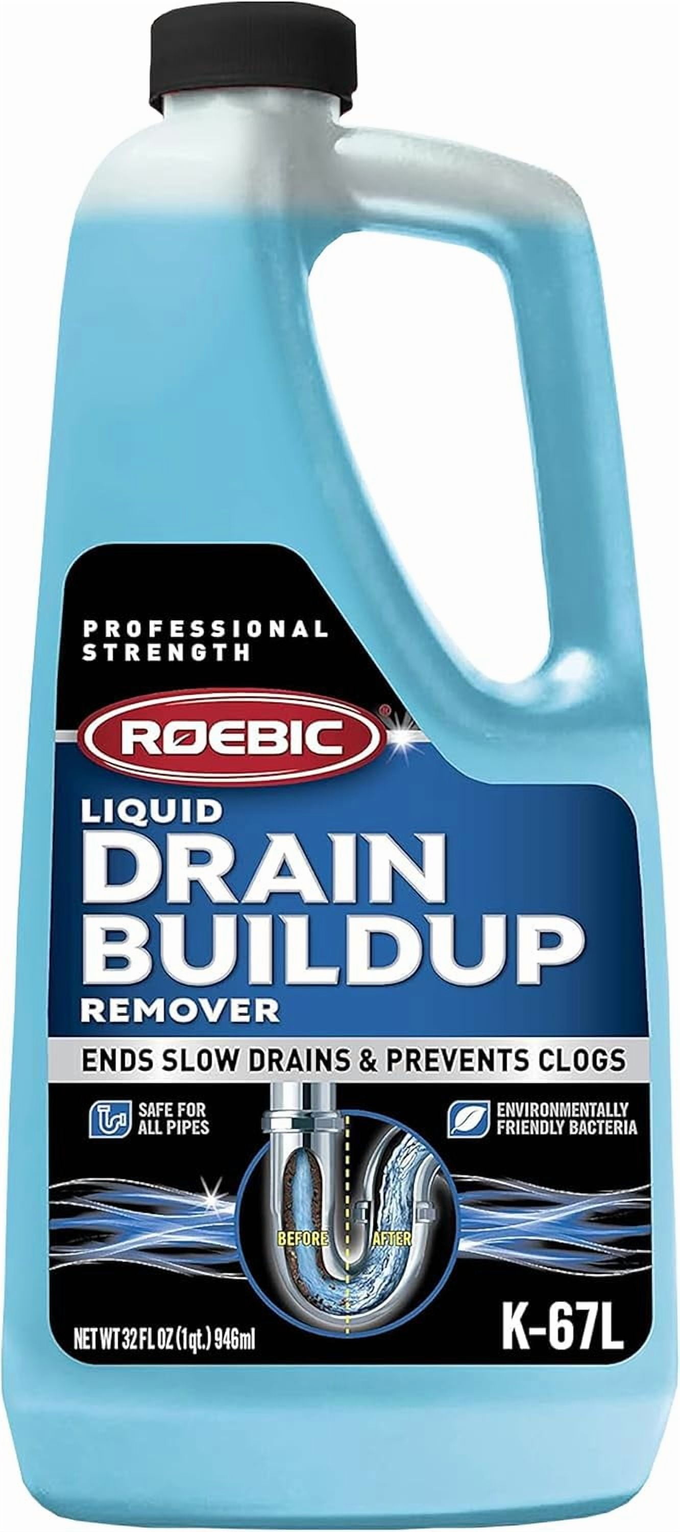 K-67 Liquid Drain Cleaner, Pipe Buildup Remover with Bacteria Enzymes ...