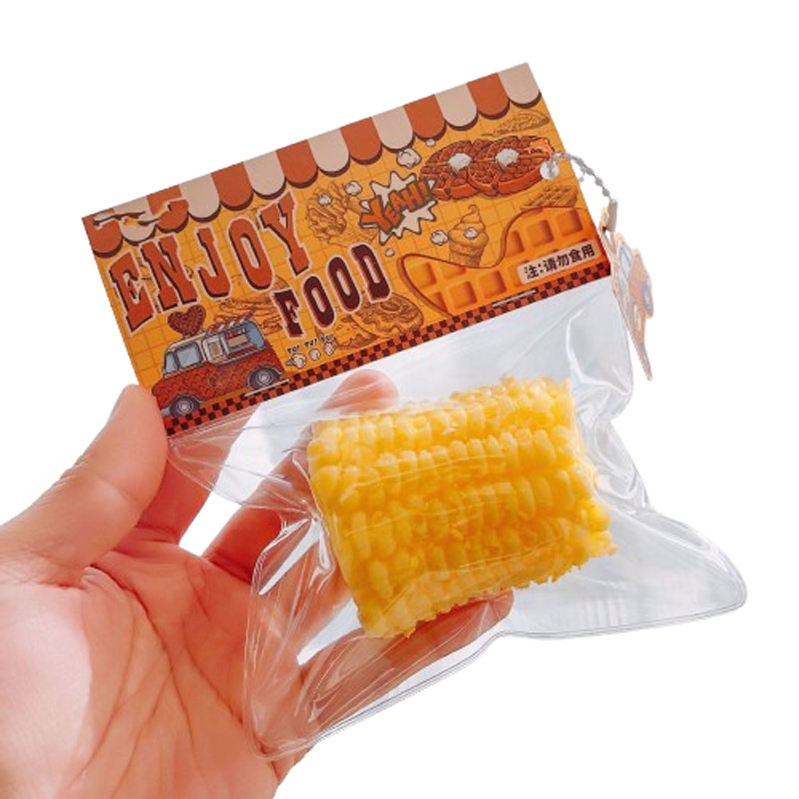 K-94 Fried Corn Food Play Pinch Toy Decompression Sensory Squeeze For ...