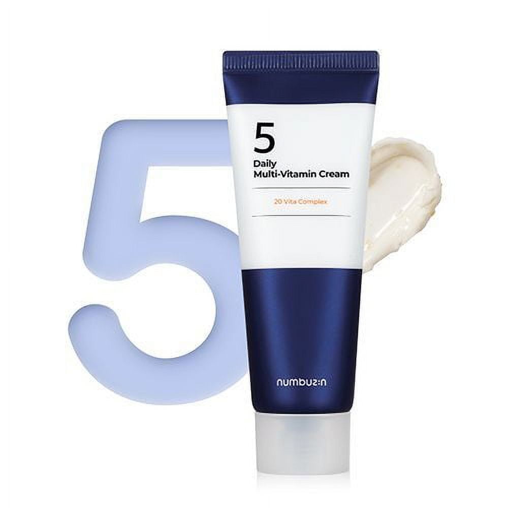 numbuzin No.5 Daily Multivitamin Cream, Brightening, Hydrating ...