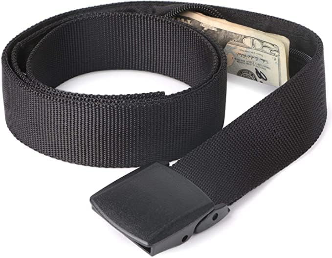 K-Bern Secure Traveler Hidden Money Belt - Zippered Inner Pocket ...