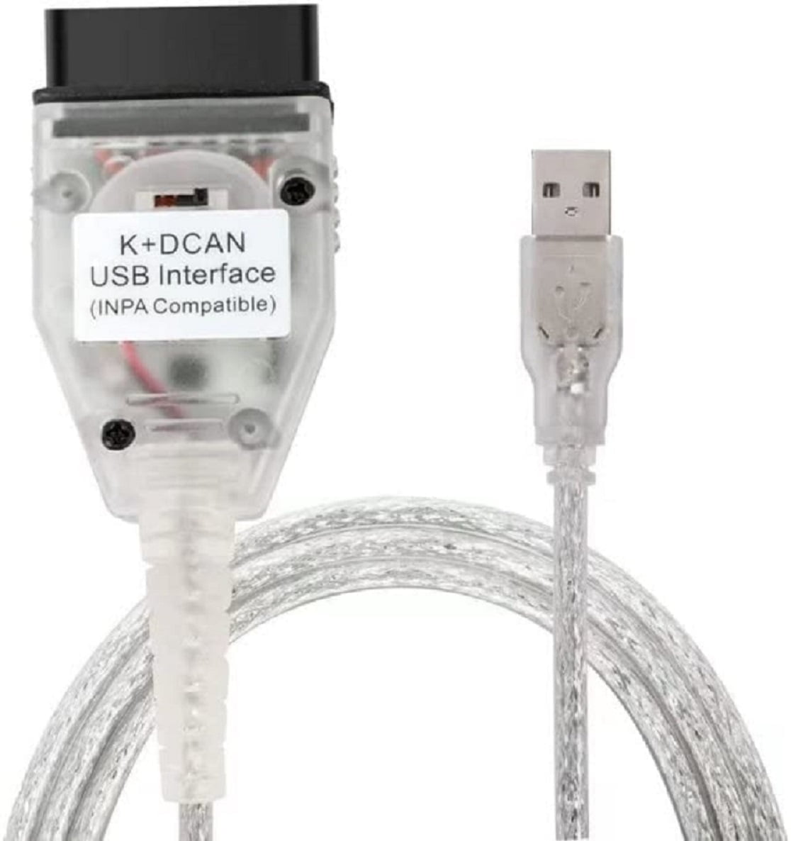 K+CAN Cable with Switch FT232RL K+D CAN USB Interface Cable Car Ediabas K+ Dcan USB OBD2 OBDii ...