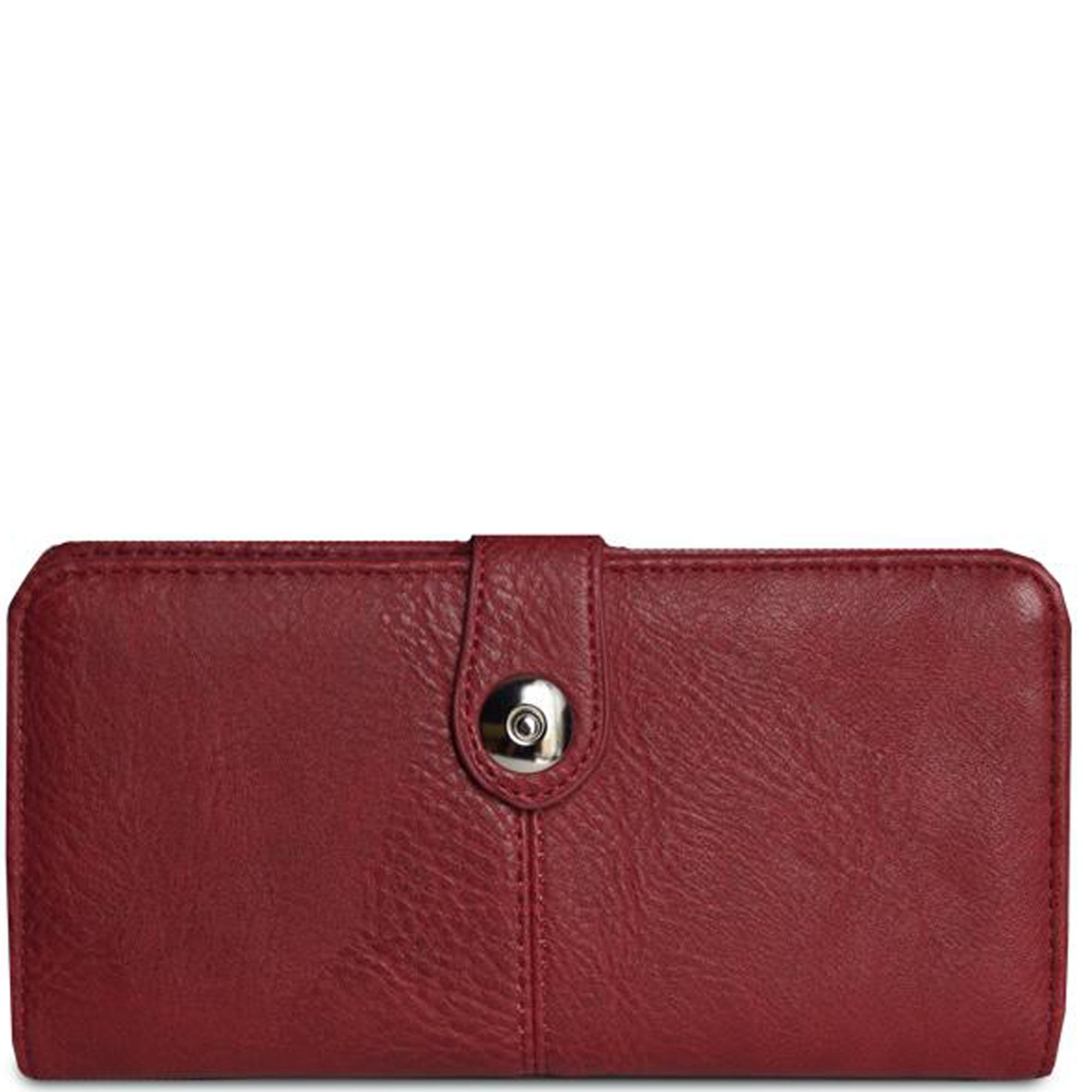 K. Carroll 7" Maroon Red Rectangular Checkbook Wallet - Walmart.com