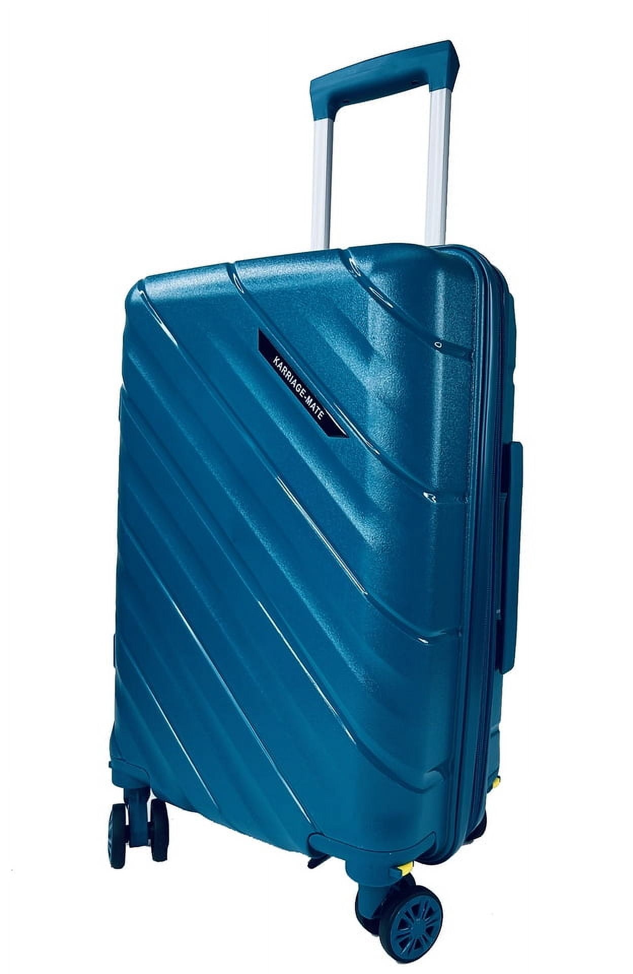 K-Cliffs 22" Expandable Spinner Lightweight Carry-On Suitcase with 360 ...