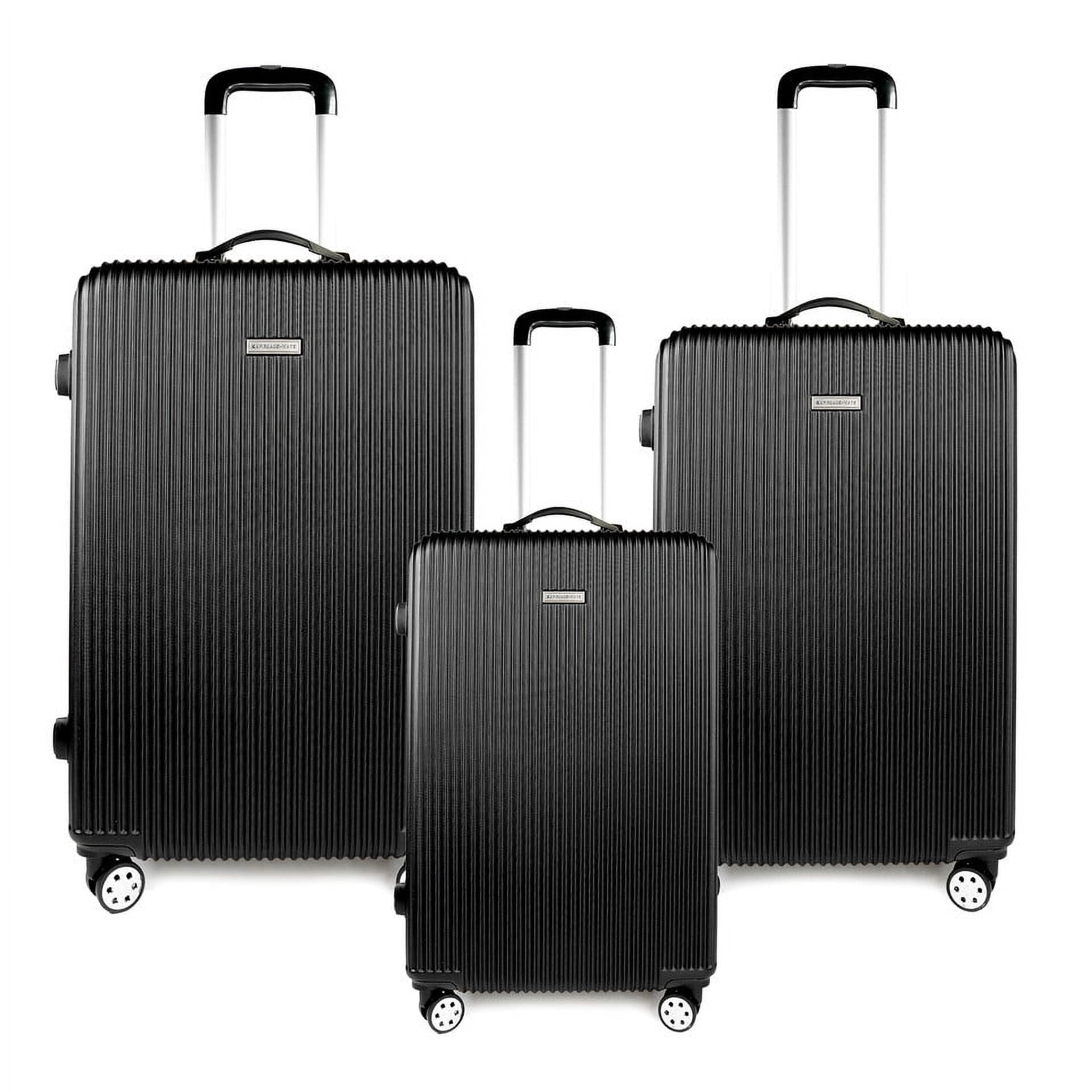 K_Cliffs 3pc Luggage Set Expandable Hard Sided Modern Travel Suitcases ...