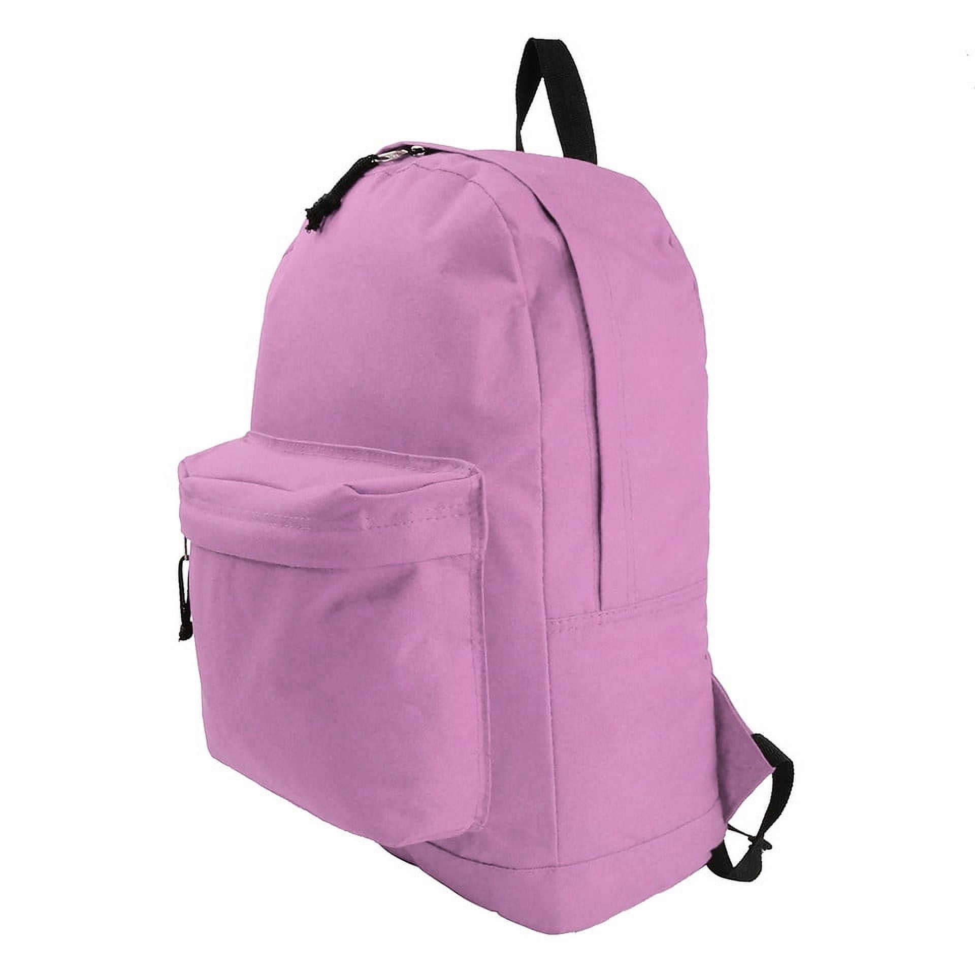 K-Cliffs Case 40pc Simple 16" School Backpack Basic Travel Daypack ...