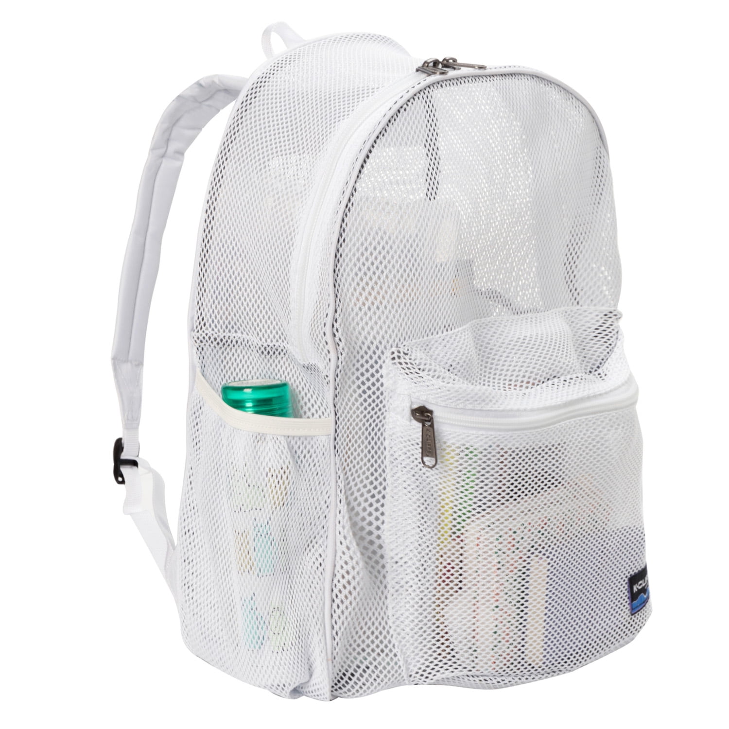 K-Cliffs Deluxe Mesh Backpack, Transparent, Multiple Compartments ...