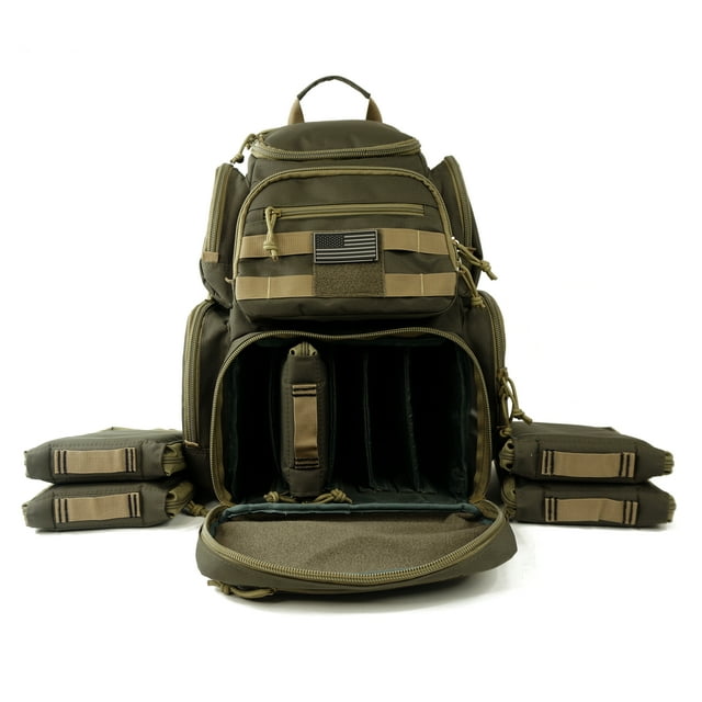 K-Cliffs Military Hiking Backpack, Heavy Duty, Multi-Functional Molle ...