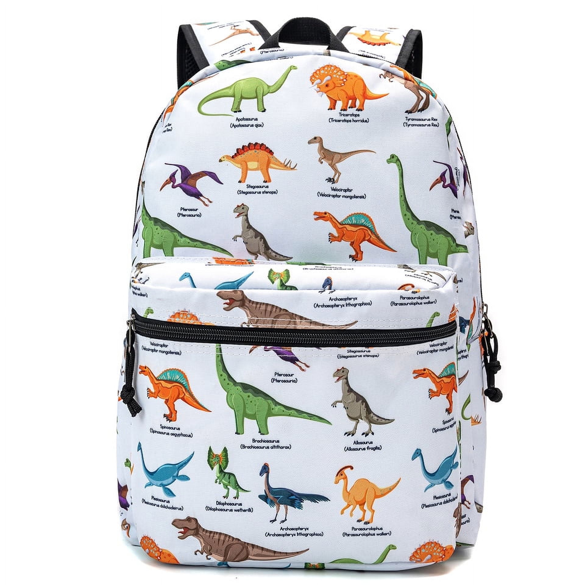 K-Cliffs Printed Backpack Simple Pattern Bookbag Classic Travel Daypack ...