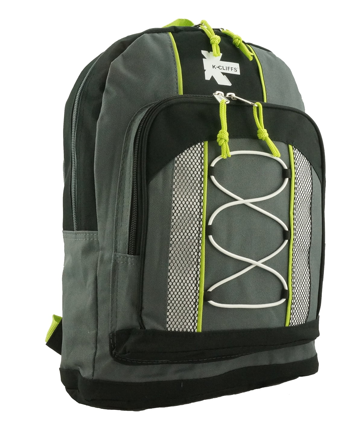 K-Cliffs Unisex 15" Lightweight School Backpack, Water Resistant ...