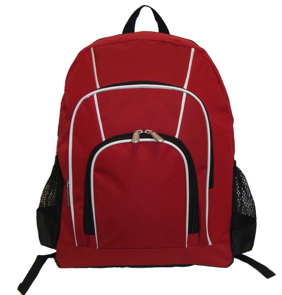 K-Cliffs 16 Red School Backpack - Multiple Pockets - Walmart.com