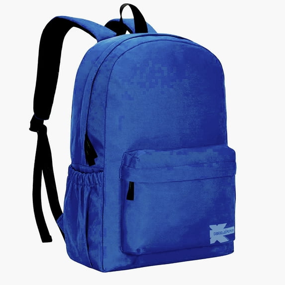 K-Cliffs Unisex Durable Water Resistant School Backpack Royal Blue with ...