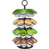 Emapoy K Cup Holder, Coffee Pod Carousel with 360-Degree Spin, Holds 36 ...