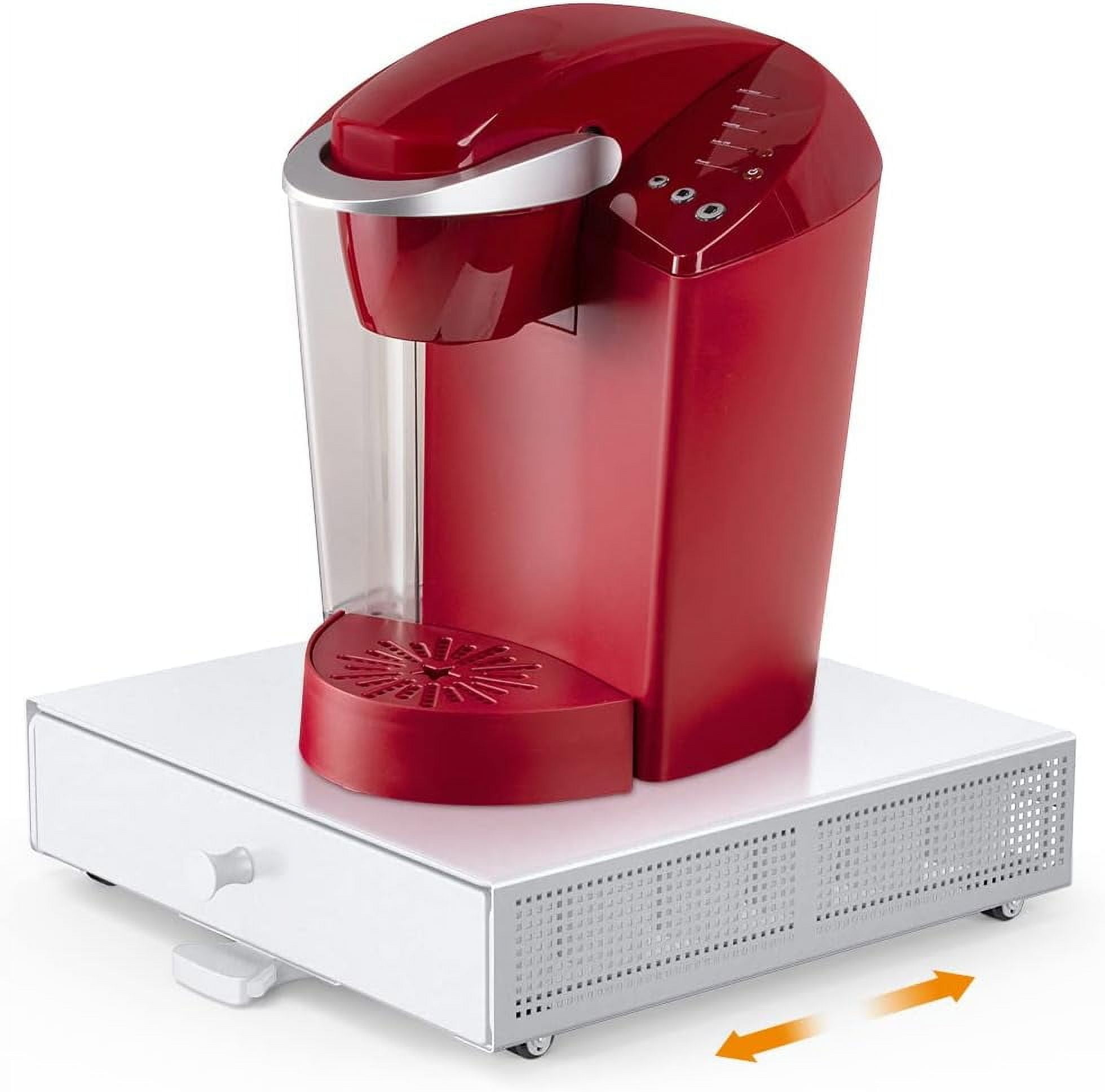 K Cup Holder Sliding Tray Pull out Coffee Pod Organizer Rolling K Cup ...