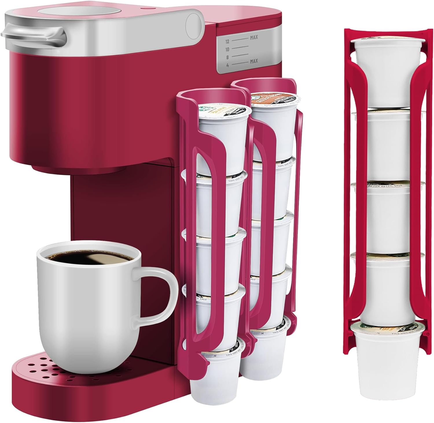 K Cup Holder for Keurig: Coffee Pod Holder for Counter Small Space ...