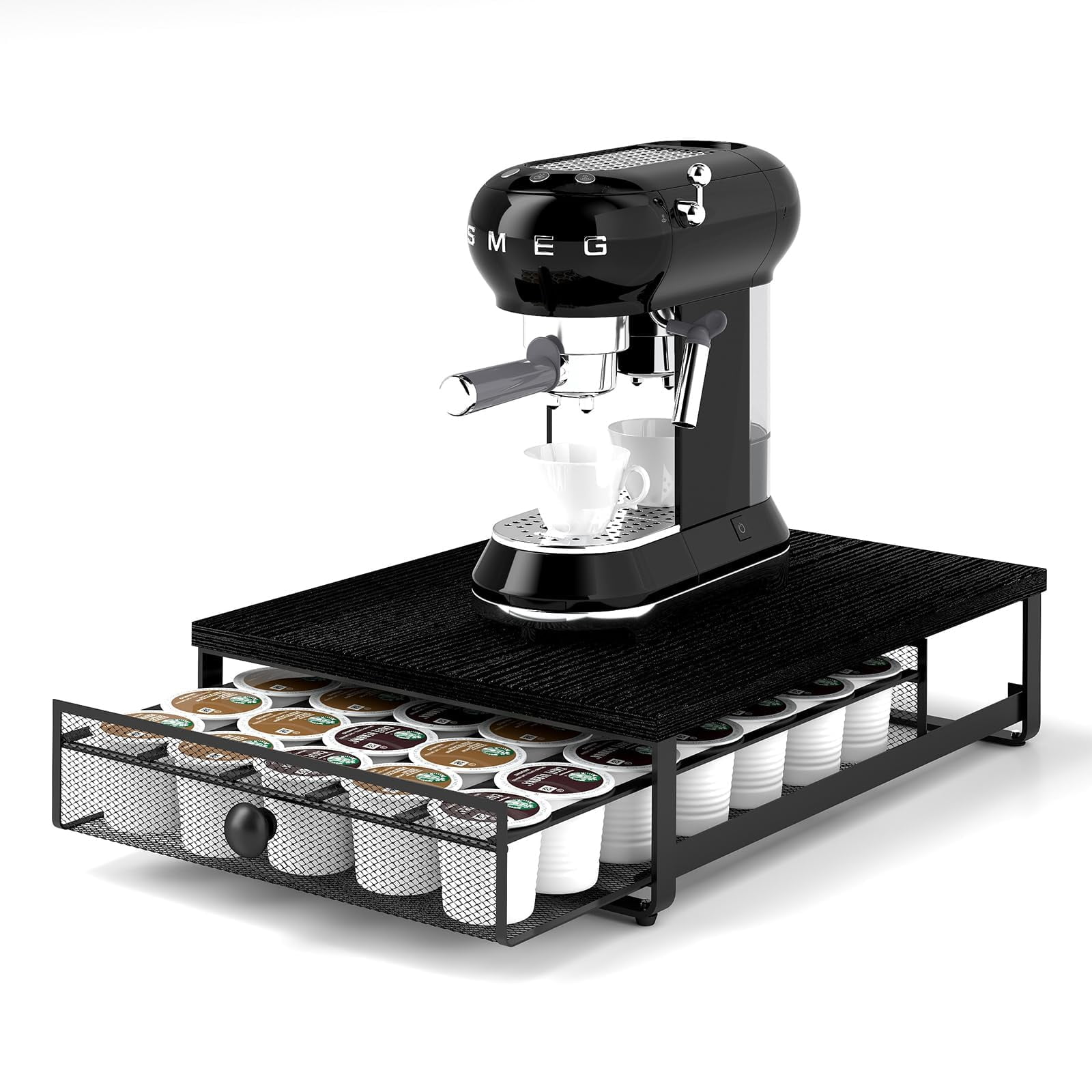 K Cup Organizer, Coffee Pod Holder Drawer, Under Brewer Storage ...