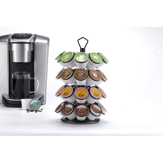 K-Cup Storage Coffee Capsules Pod Holder Carousel Capsule Display ...